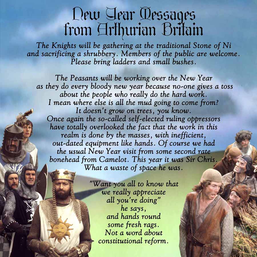 Monty Python Tweet Of The Day Pythonland